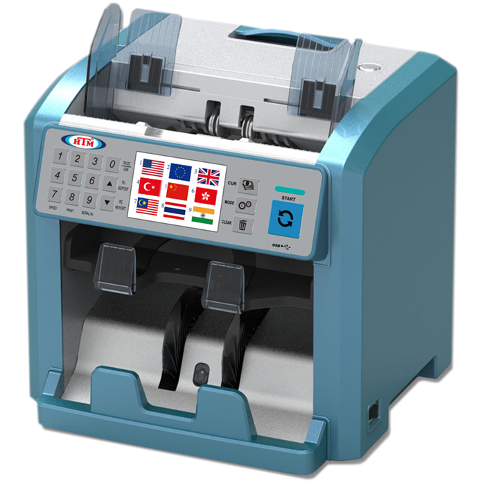HTM Vision Profesyonel çift kat karışık para sayma makinesi Bosch ...