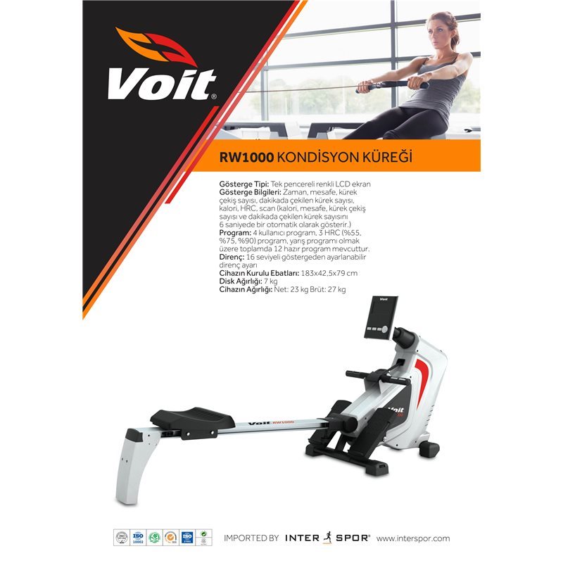 Voit RW1000 Manyetik Kondisyon Küreği Bosch Ankara Bayisi - 444 28 01